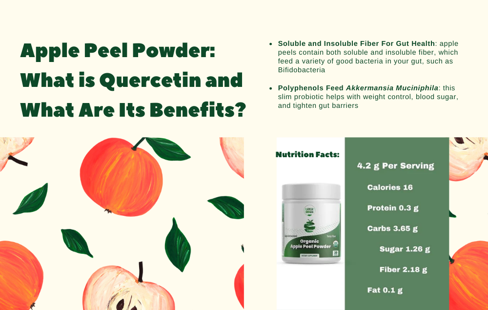 Apple Peel Powder: What is Quercetin and What Are Its Benefits? – Layer ...