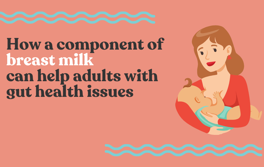 How a component of breast milk can help adults with gut health issues ...
