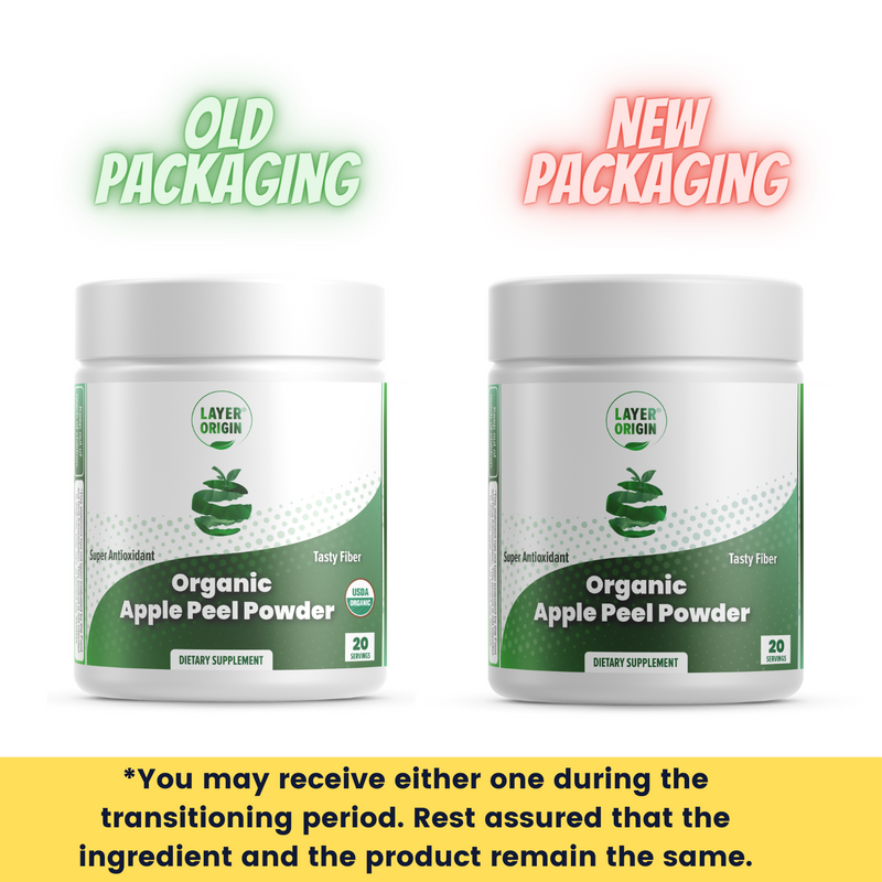 Organic Apple Peel Powder - Increase Akkermansia Muciniphila - Layer ...