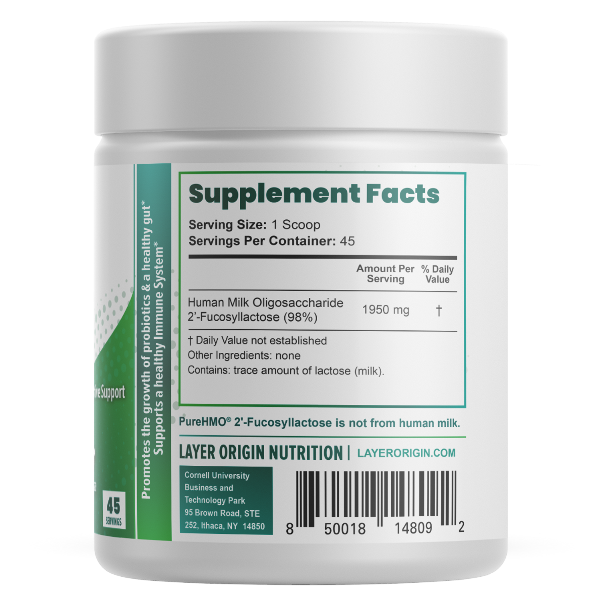 PureHMO® Human Milk Oligosaccharide (HMO 2'FL) Super Prebiotic Powder ...