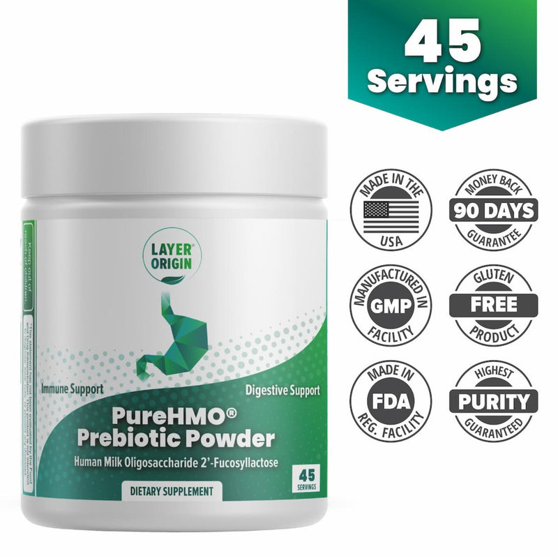 PureHMO® Human Milk Oligosaccharide (HMO 2'FL) Super Prebiotic Powder ...